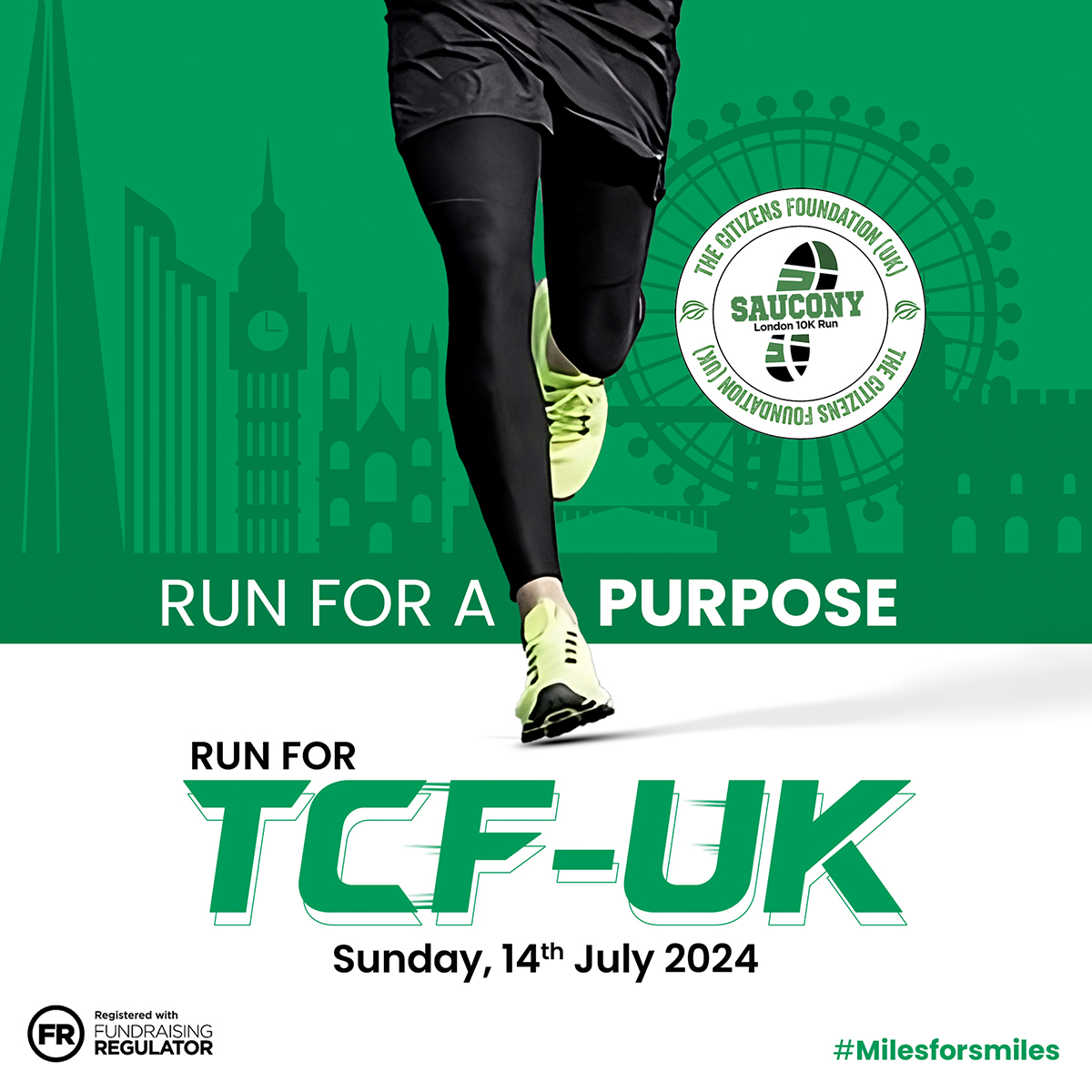 Saucony London 10K - The Citizens Foundation (UK)