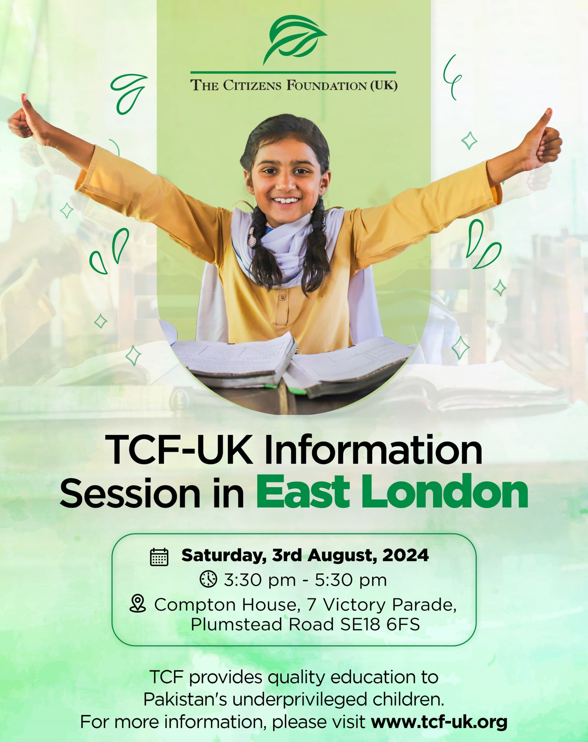TCF-UK East London Information Session Registration - The Citizens ...